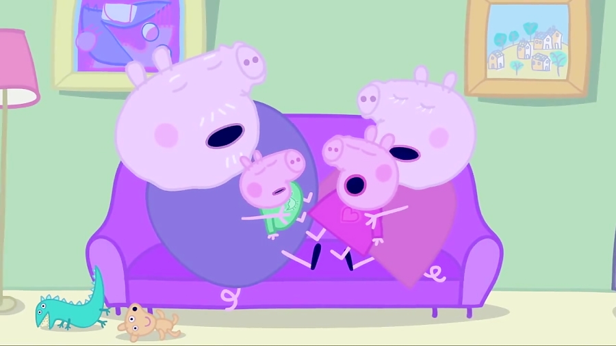 کارتون پپاپیگ peppa pig فصل ۱ قسمت ۳۰ (زبان انگلیسی baby sitting)