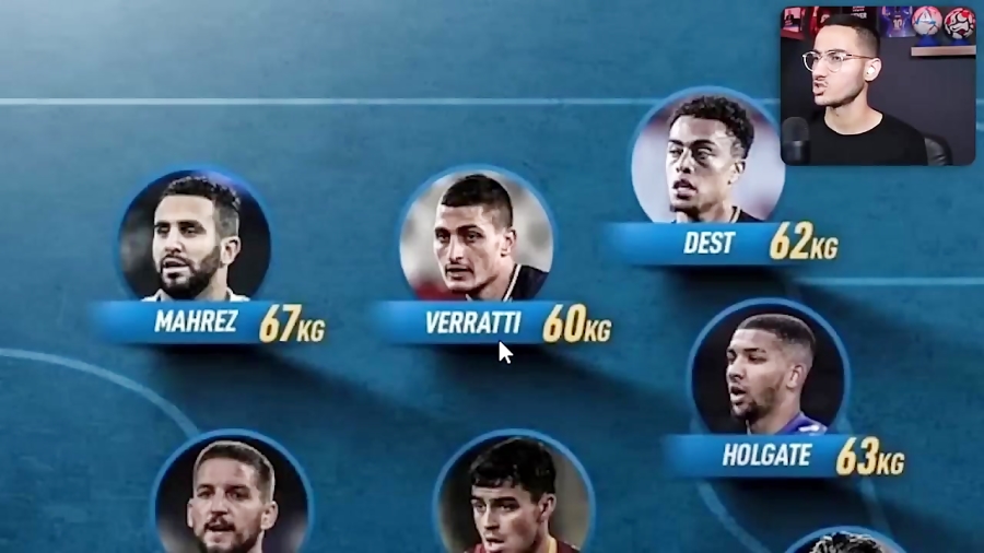 مهدی پی اس پک بهترین بازیکن تاریخ ای فوتبال