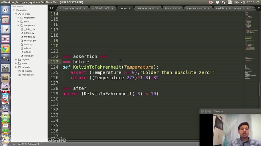 ۱۲ - ۲ : کنترل خطا با Assertion