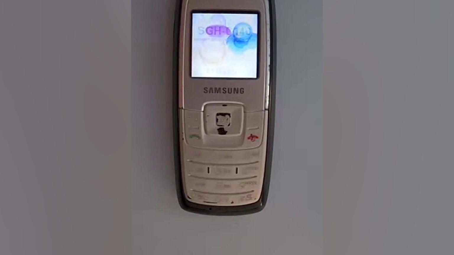 Mobile Samsung SGH C140 Start Up
