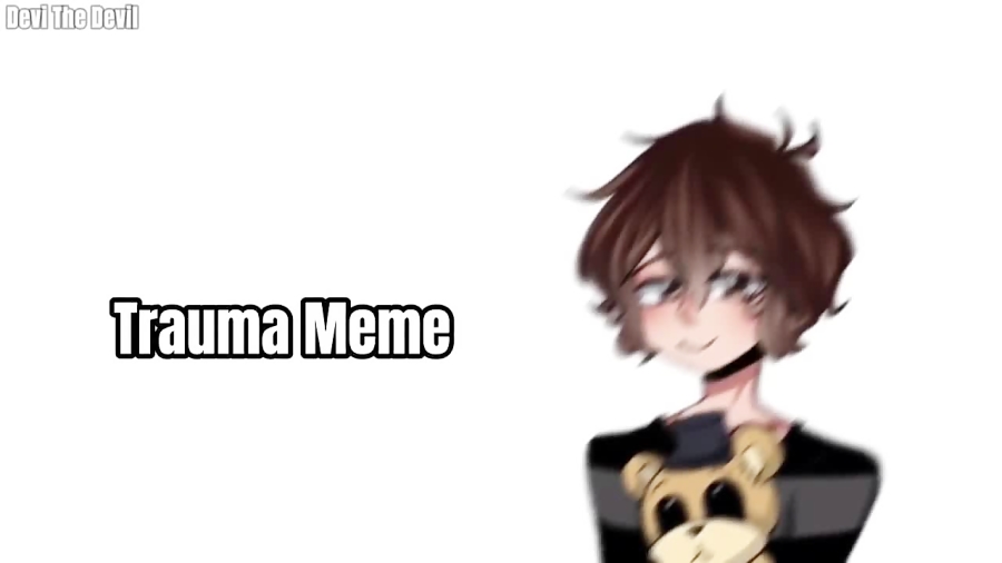 Trauma meme / cry child