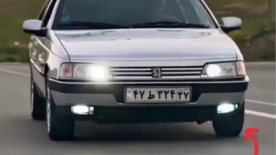 پژو 405 glx شوتی | رانندگی