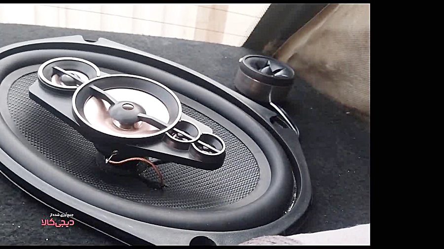 آنباکس اسپیکر خودرو پاناتک مدل PCS-6922P بسته دو عددی