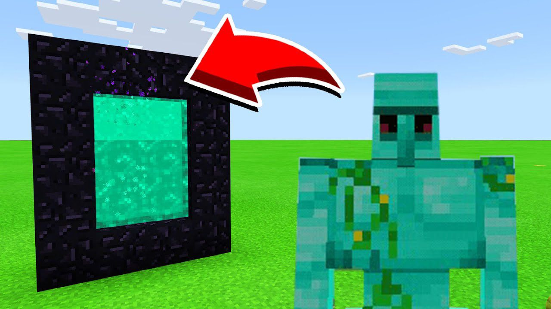 ماین کرافت اما گولم دایمندی ساختم !! ماینکرفت ماین کرافت Minecraft