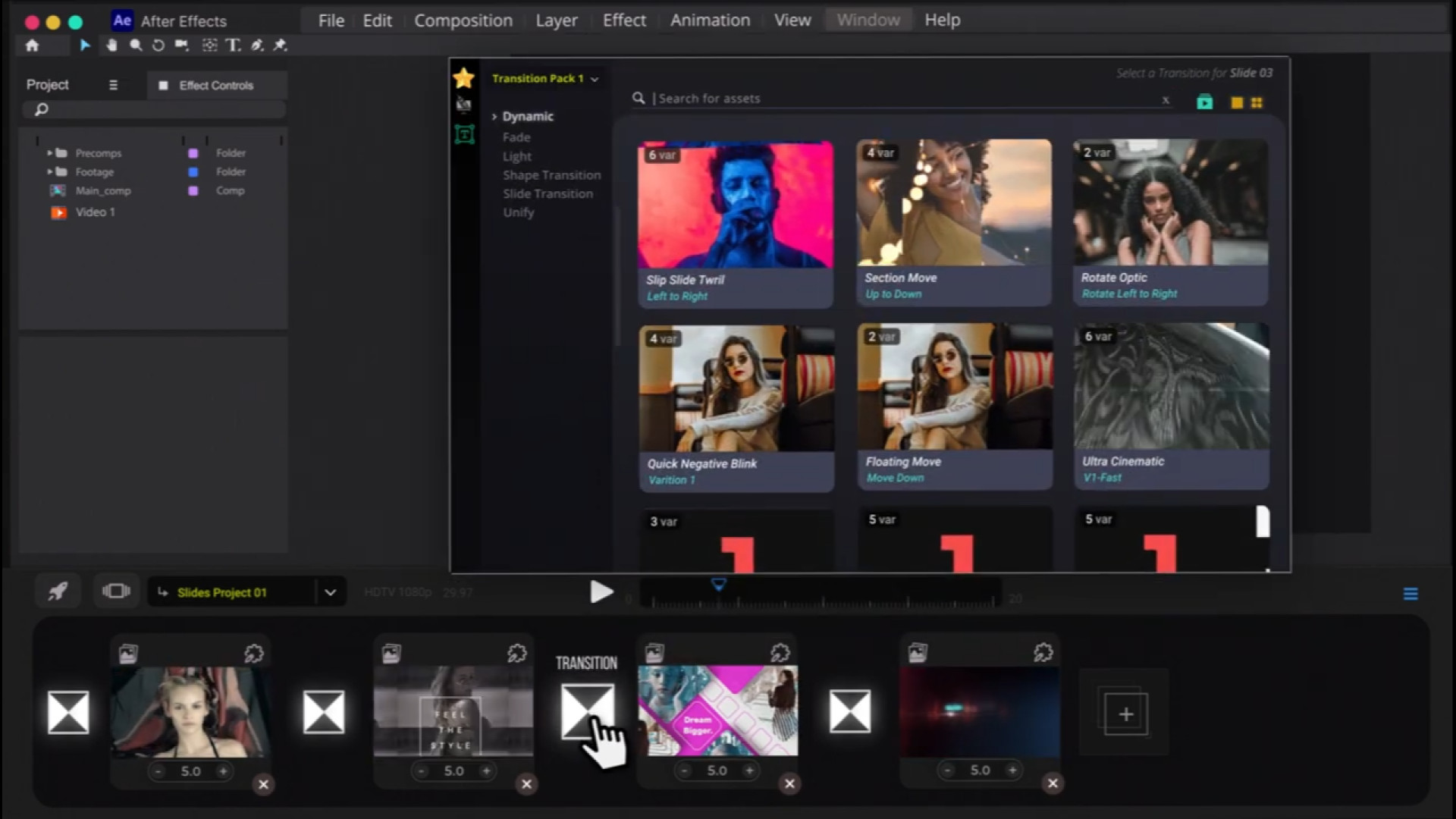 Aescripts - Visual Slide Composer