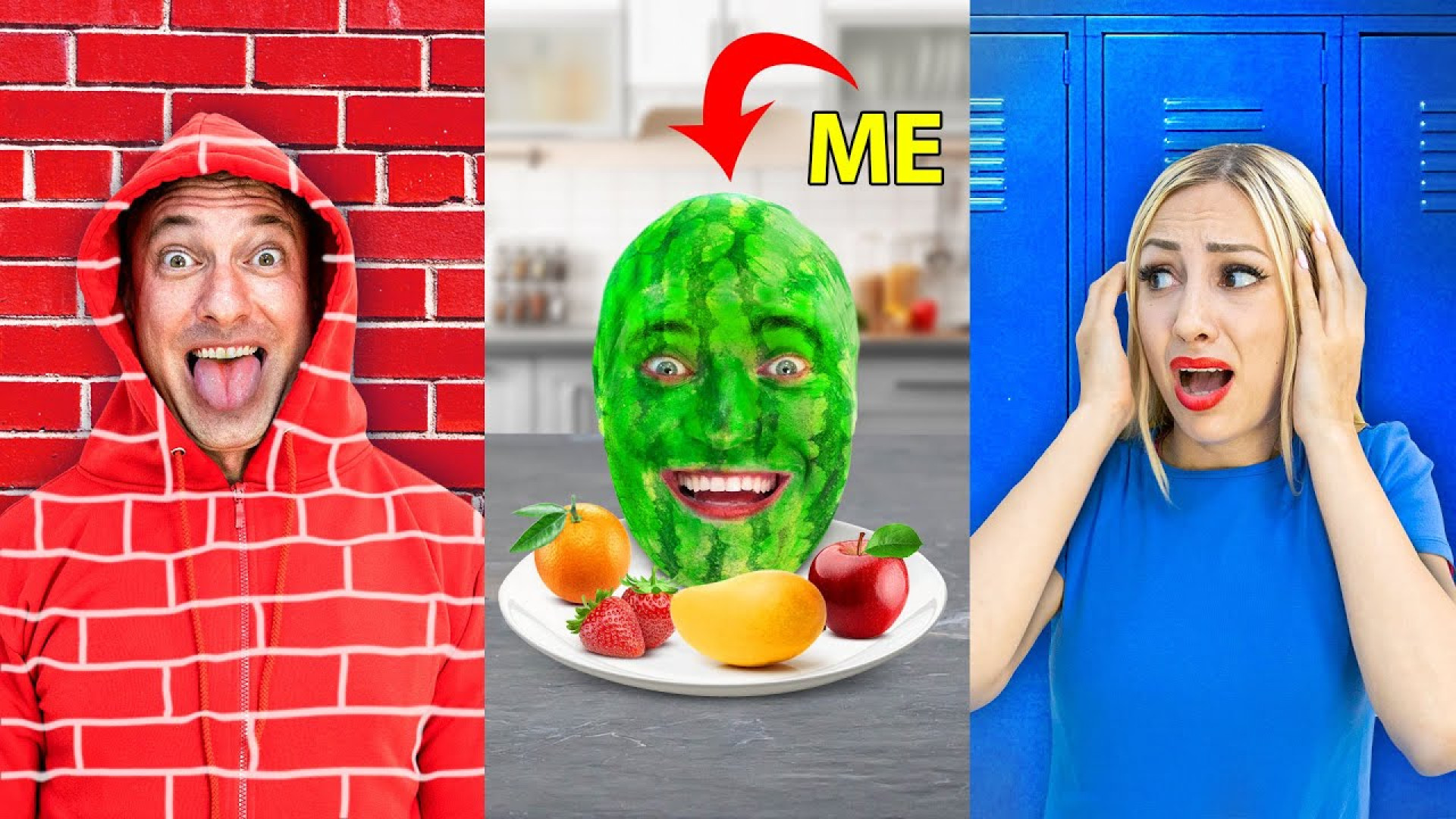 چالش پنهان و جستجو - استتار در یک رنگ - چالش خنده دار