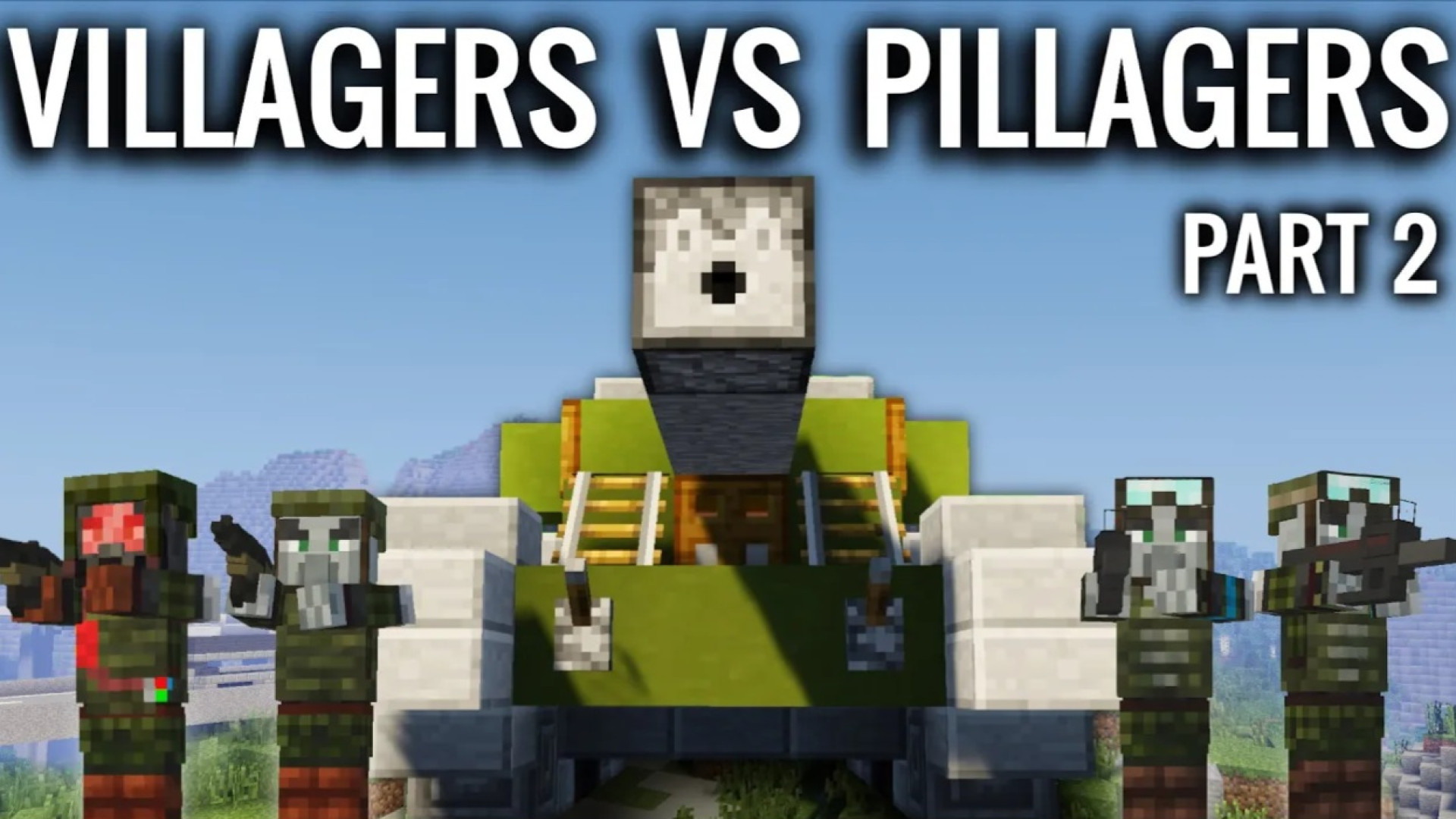 انیمیشن ماینکرافت ویلیجر vs پیلیجر/پارت ۲