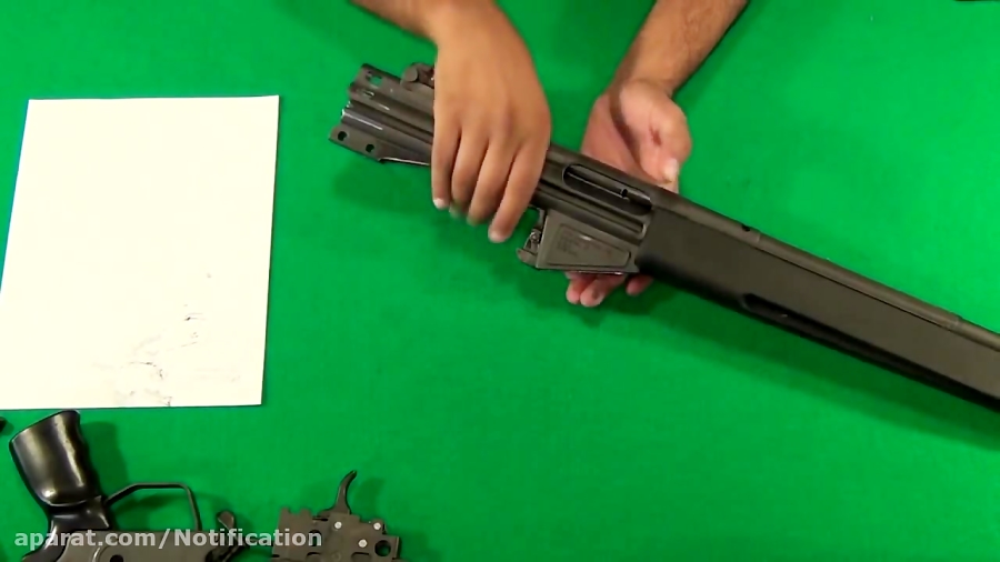 باز و بسته کردن اسلحه ژ3