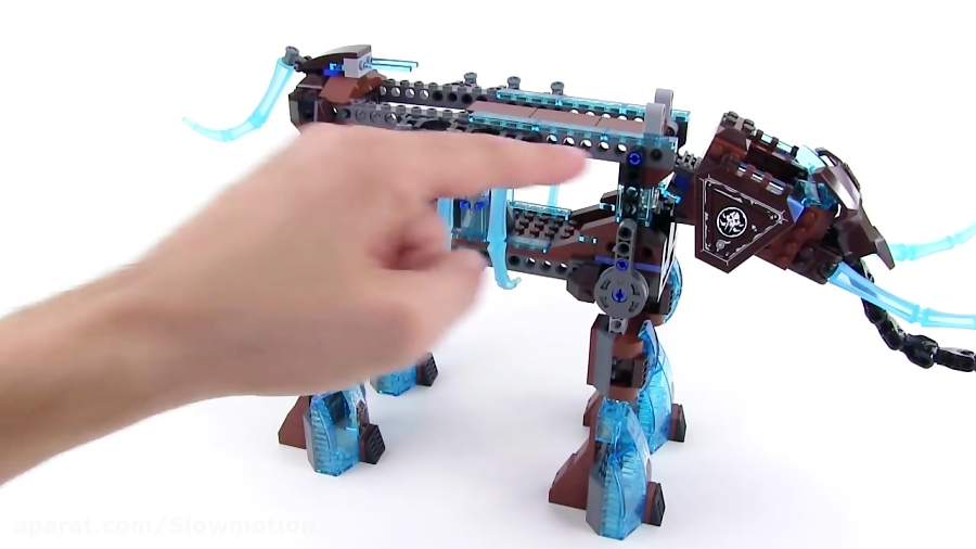 LEGO Chima 70145 Maula's Ice Mammoth Stomper review! Su