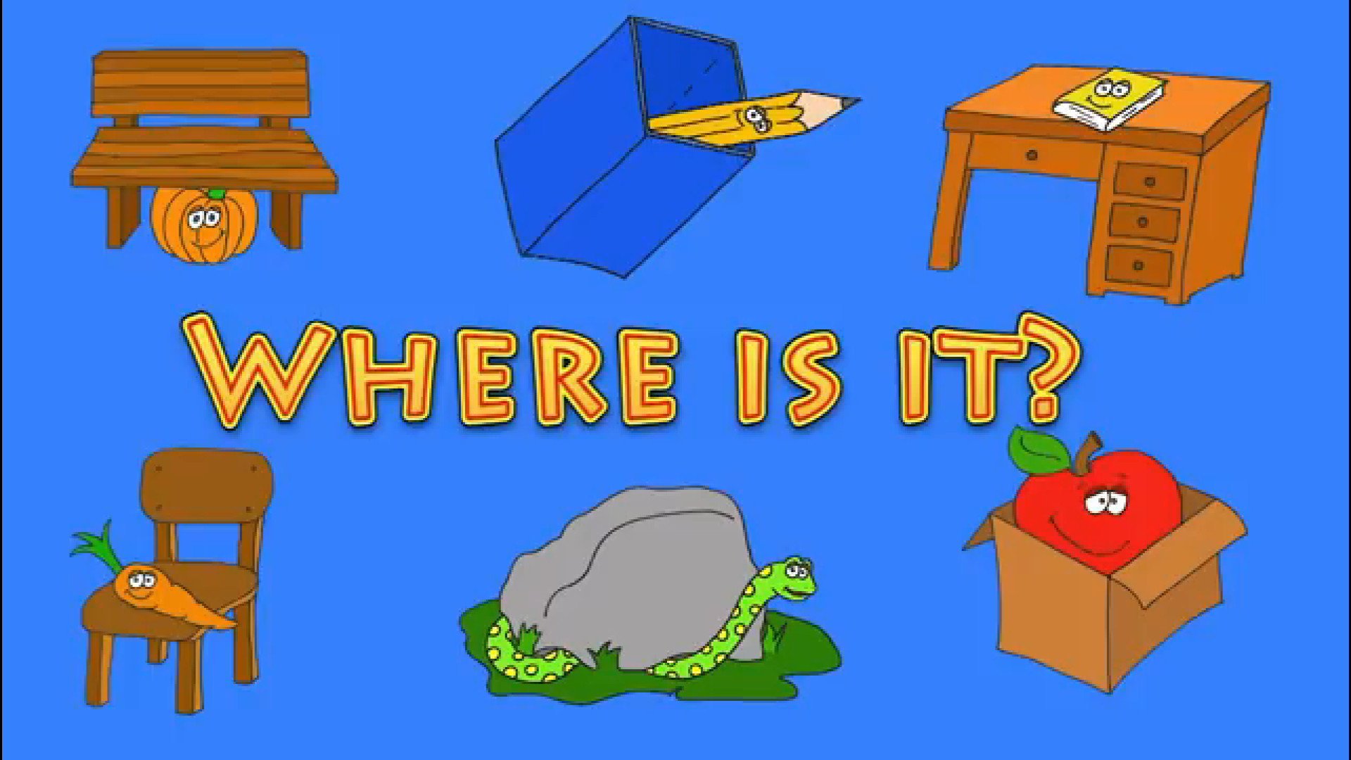 Prepositions of place-in -on- under- next to-behind- in front of