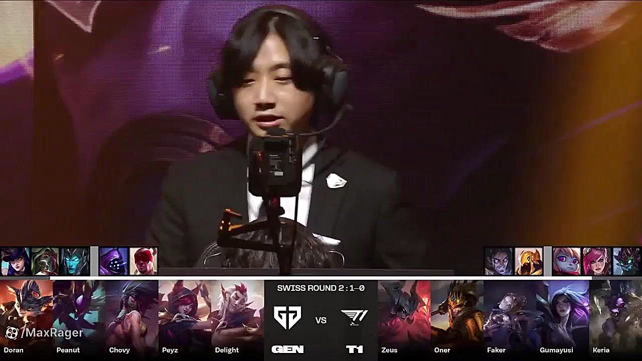 GEN VS T1 روز دوم Swiss Stage