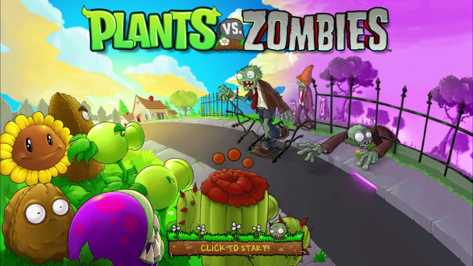 مینی گیم اول _ Zombotany Mini-Game