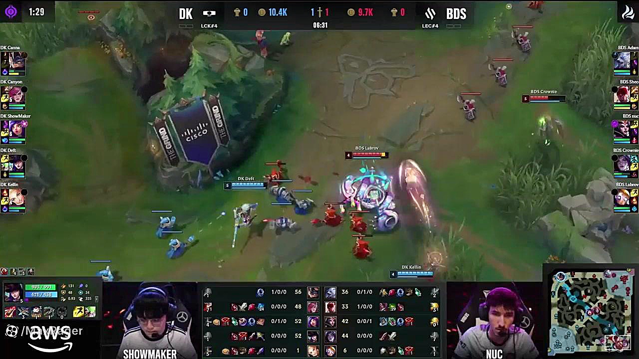 DK VS BDS بازی اول روز پنجم Swiss Stage