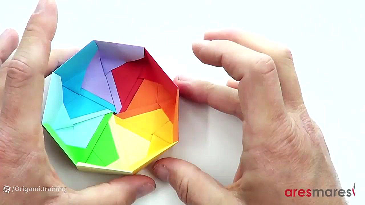 Origami Octagon Gift Box