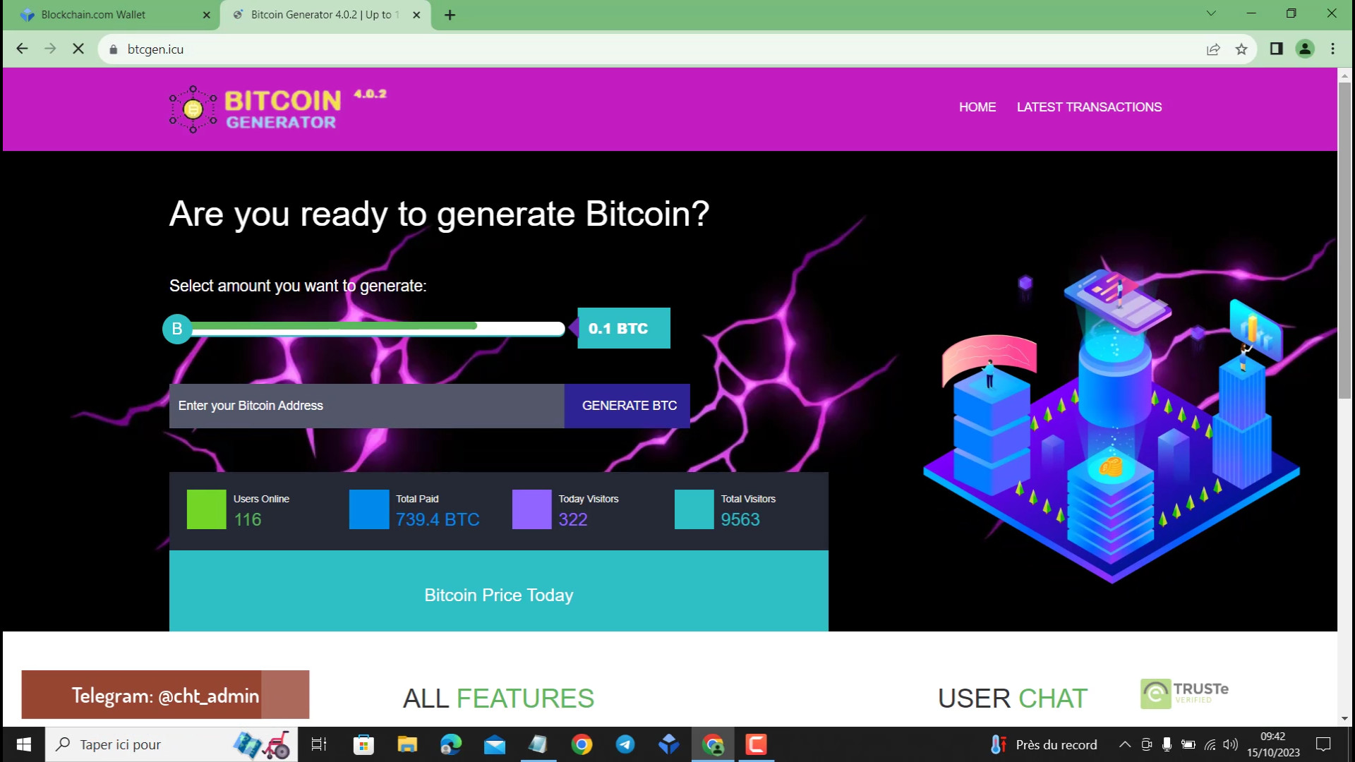 Generate Up To 1 BTC With Bitcoin Generator V4.0.2 | Best Exploit To ...