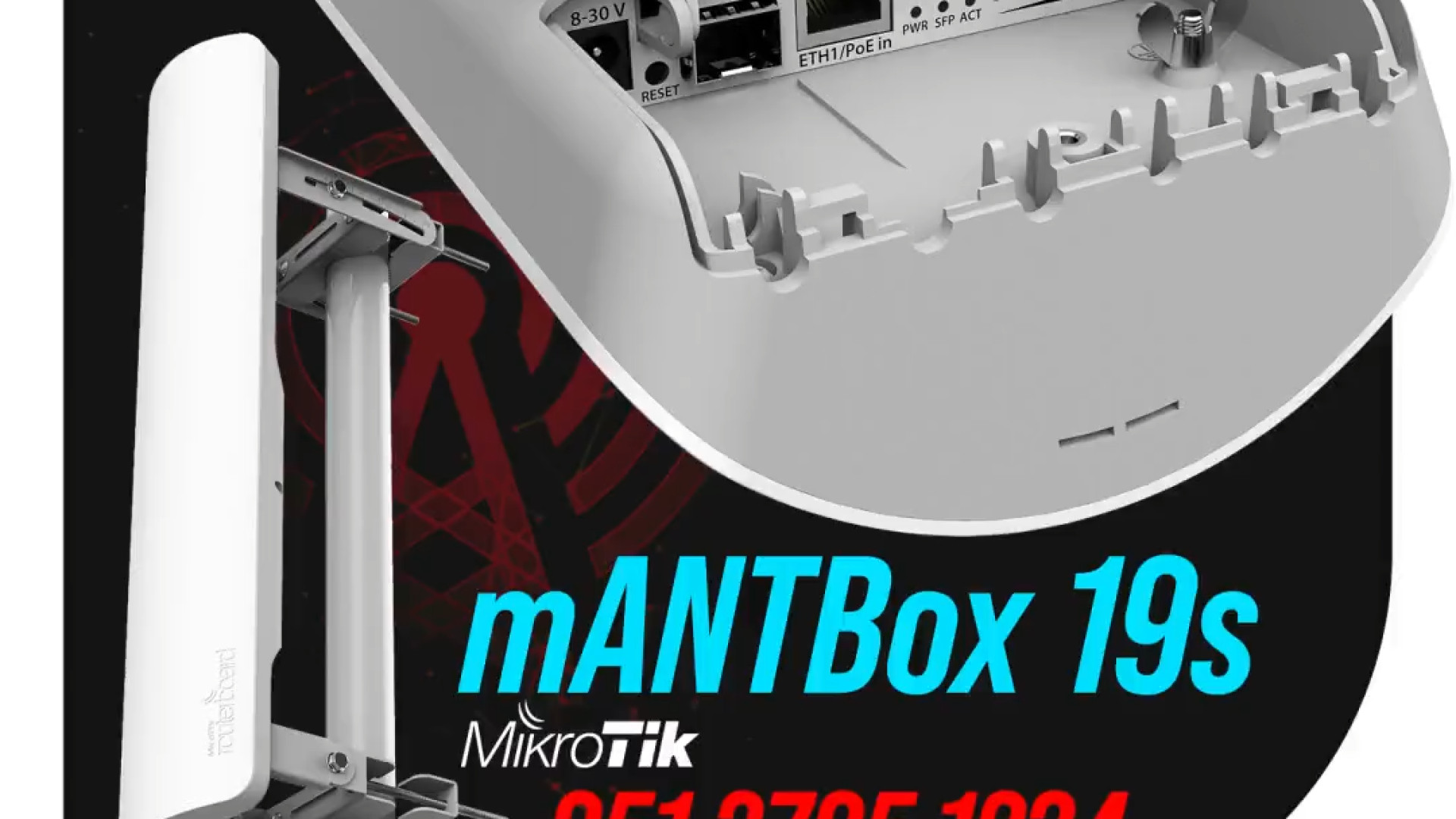 بررسی رادیو وایرلس mANTBox 19s میکروتیک