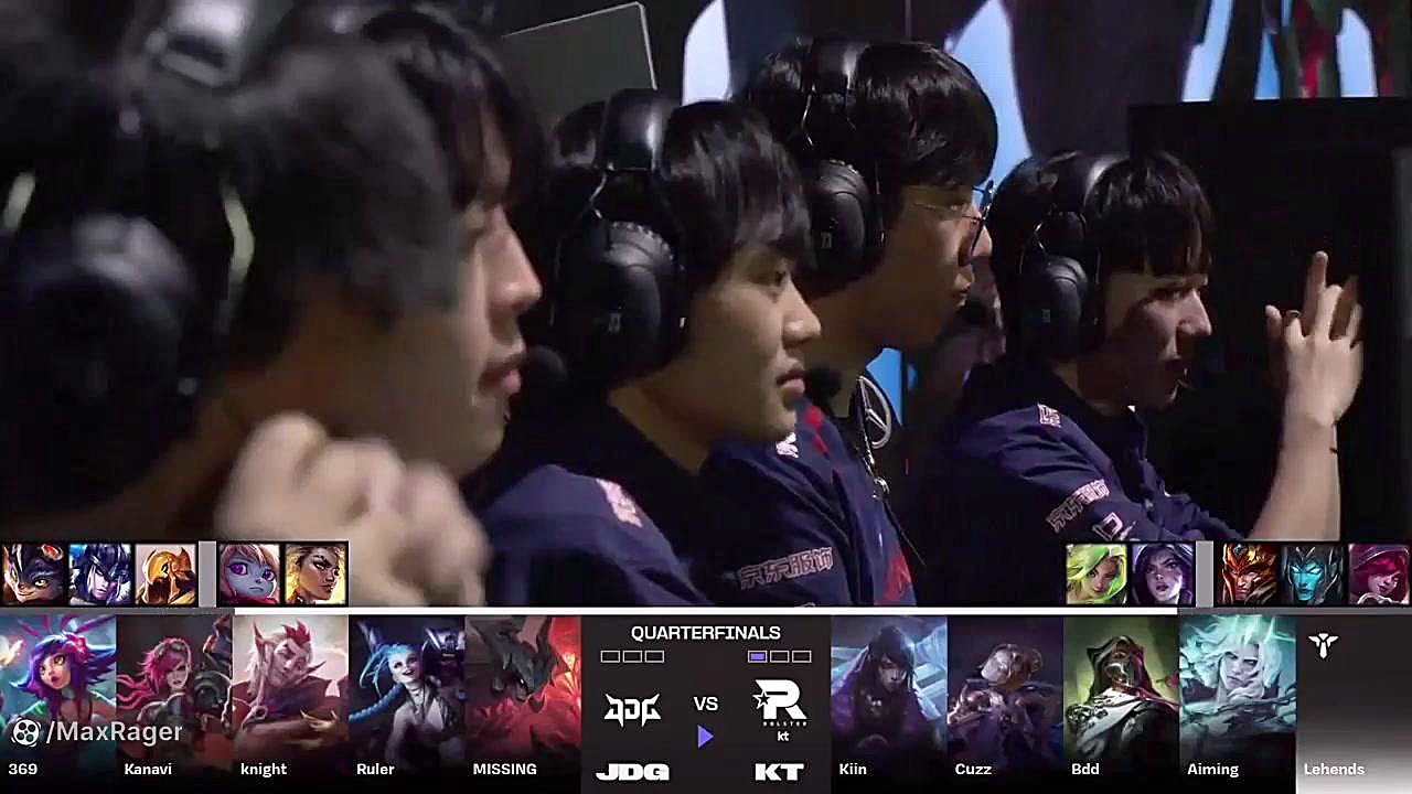 بازی دوم JDG VS KT