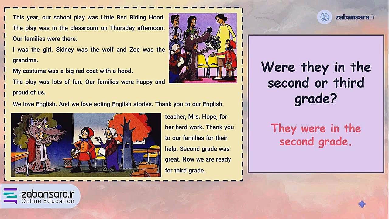 Reading - Family and Friends 2