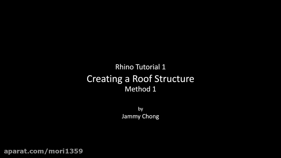 Creating a Roof Structure