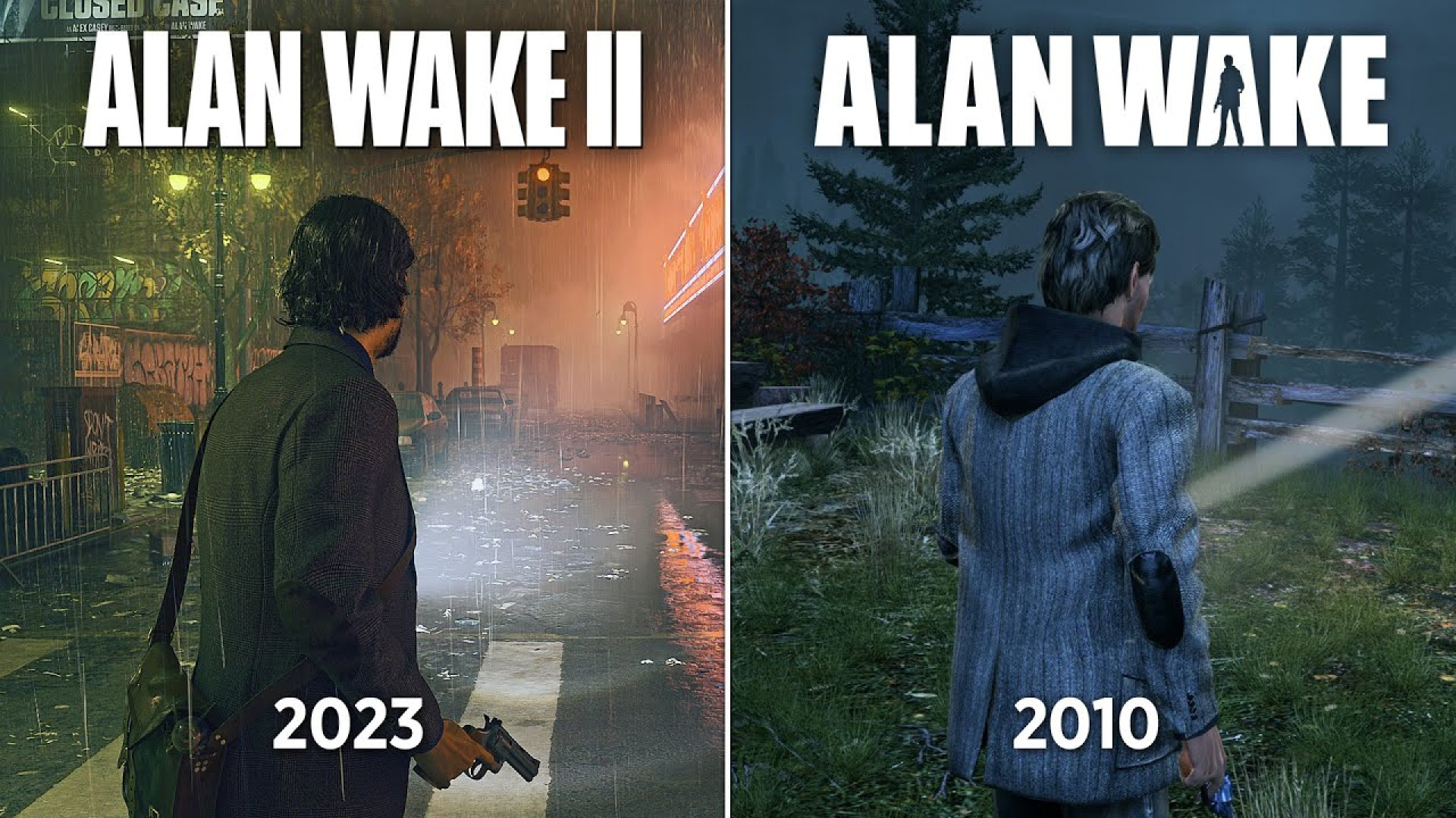 مقایسه بازی Alan Wake 2 در مقابل Alan Wake