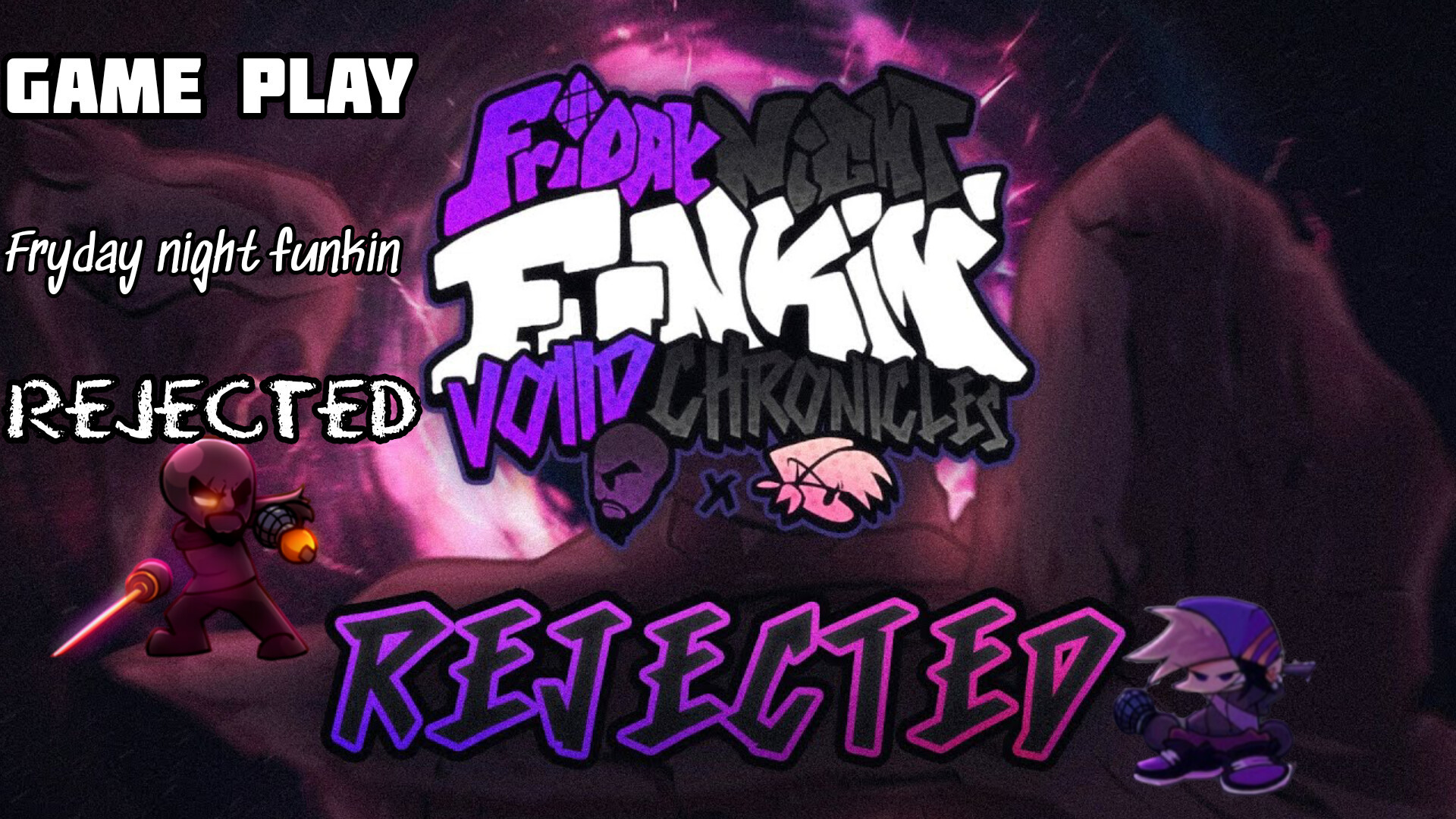 FRIDAY NIGHT FUNKIN Matt voiid rejected گیم پلی توسط خودم