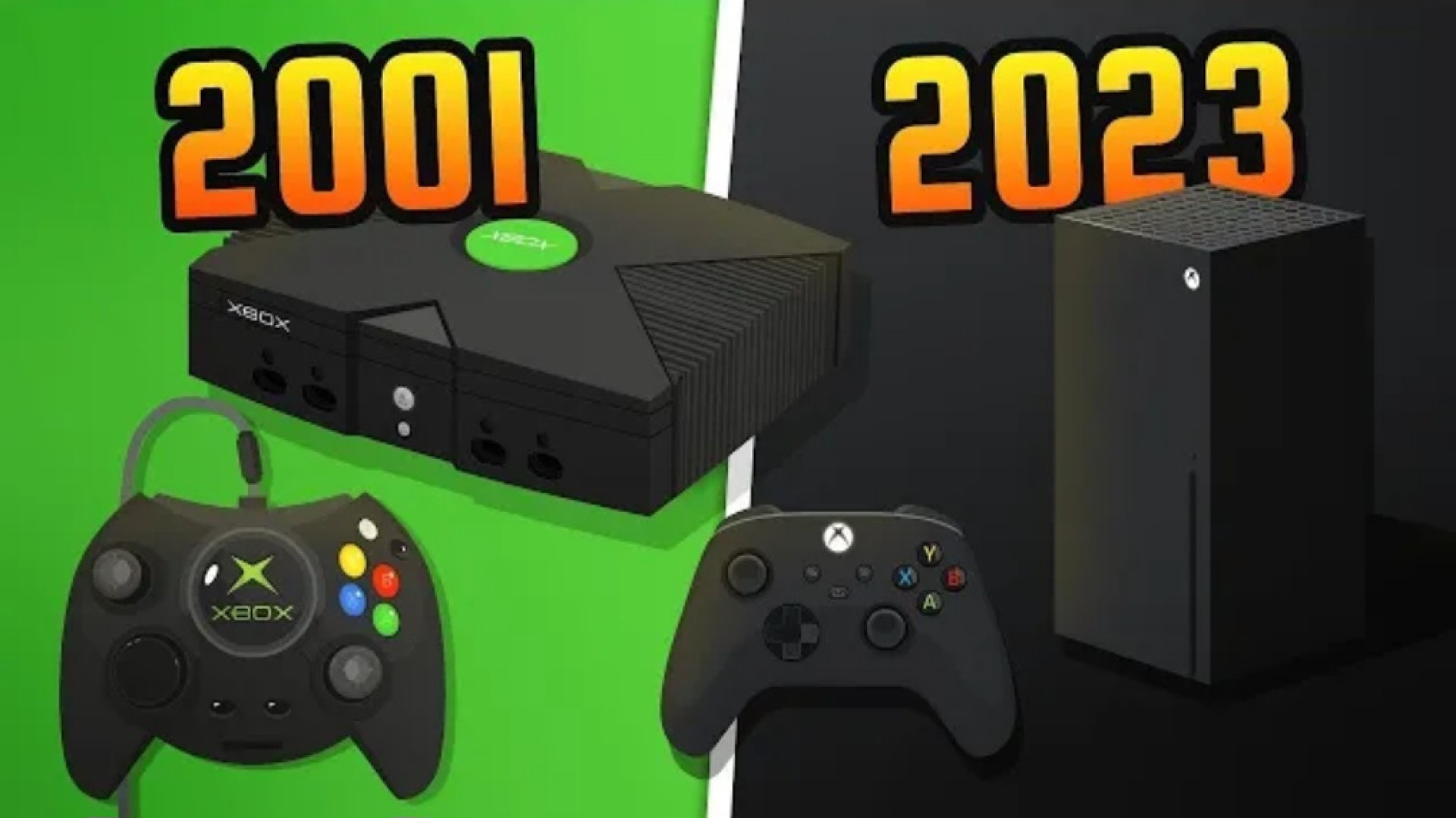 انیمیشن تکامل ایکس باکس Evolution of Xbox (Animation) 2001 _ 2023