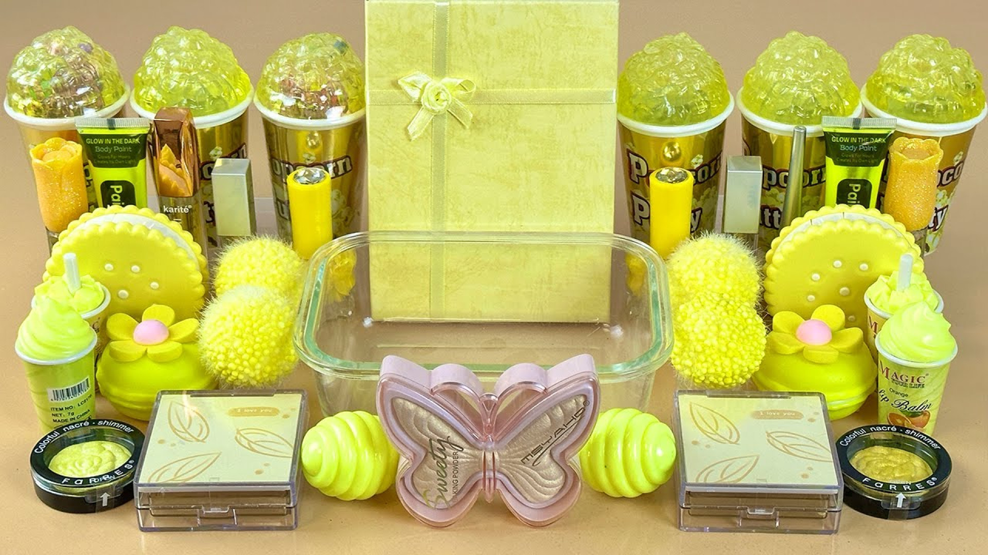 اسلایم لیمویی | آسمر اسلایم | اسلایم و آرامش | هنری کاردستی