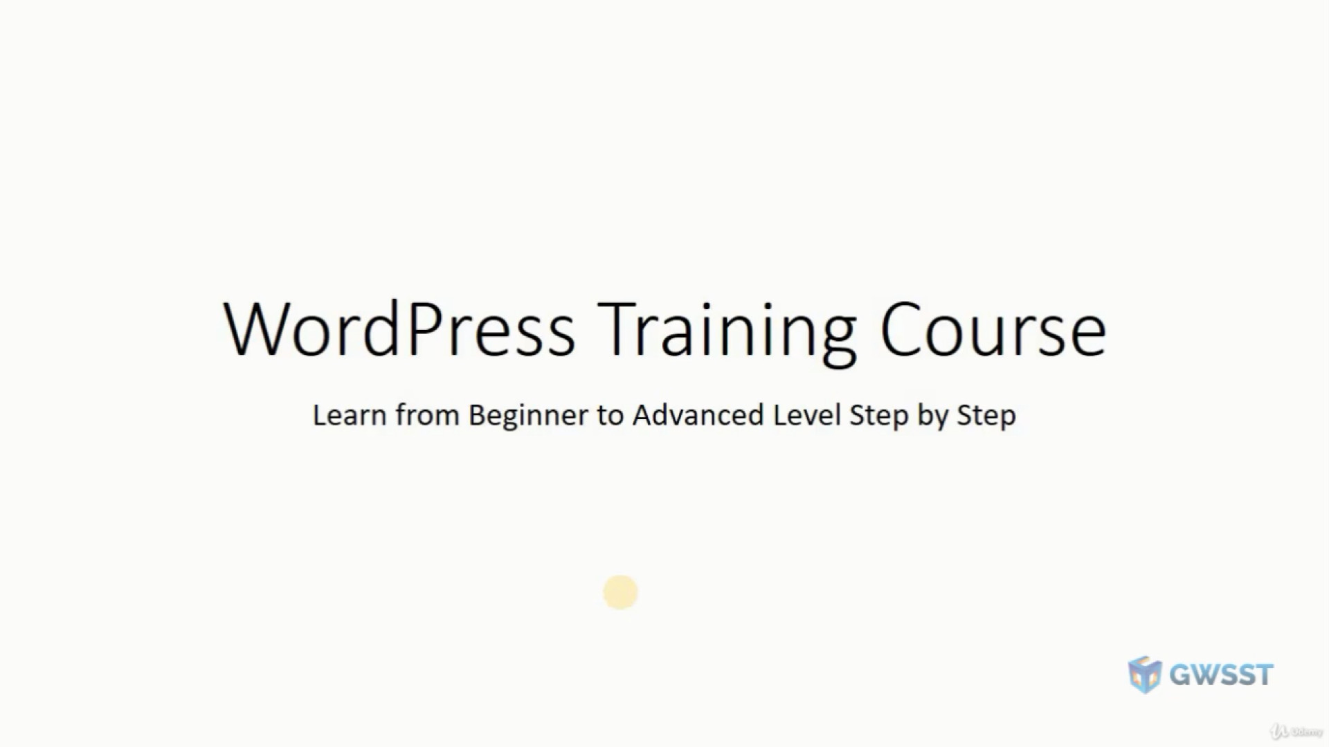 Introduction to WordPress