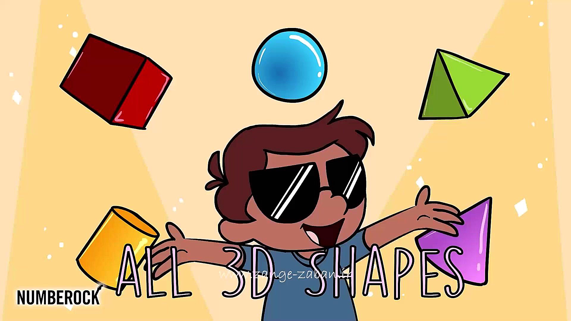 3D Shapes Song For Kids _ Spheres, Cylinders, Pyramids, Cubes, Cones