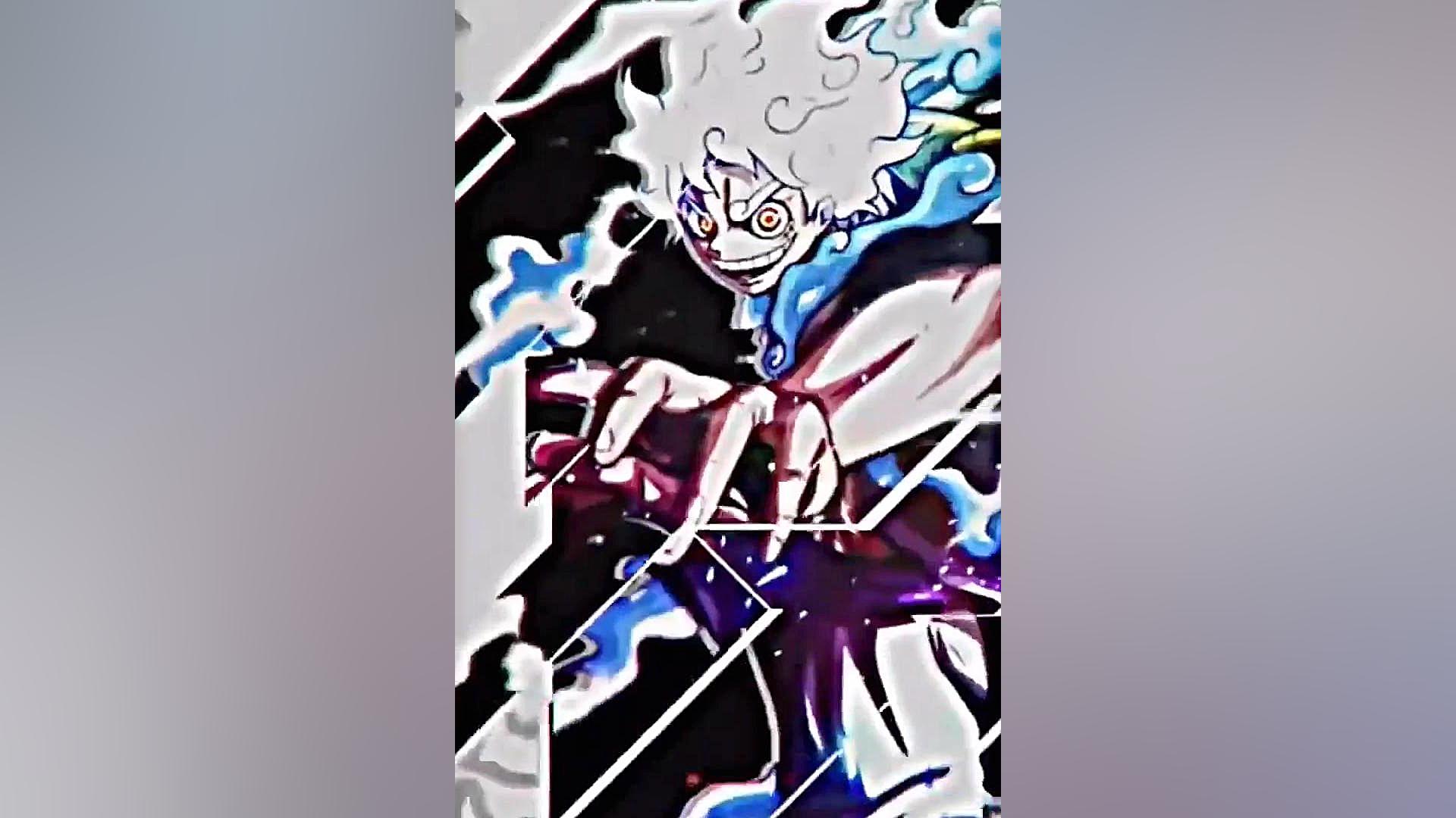 luffy gear 5 vs garou cosmic