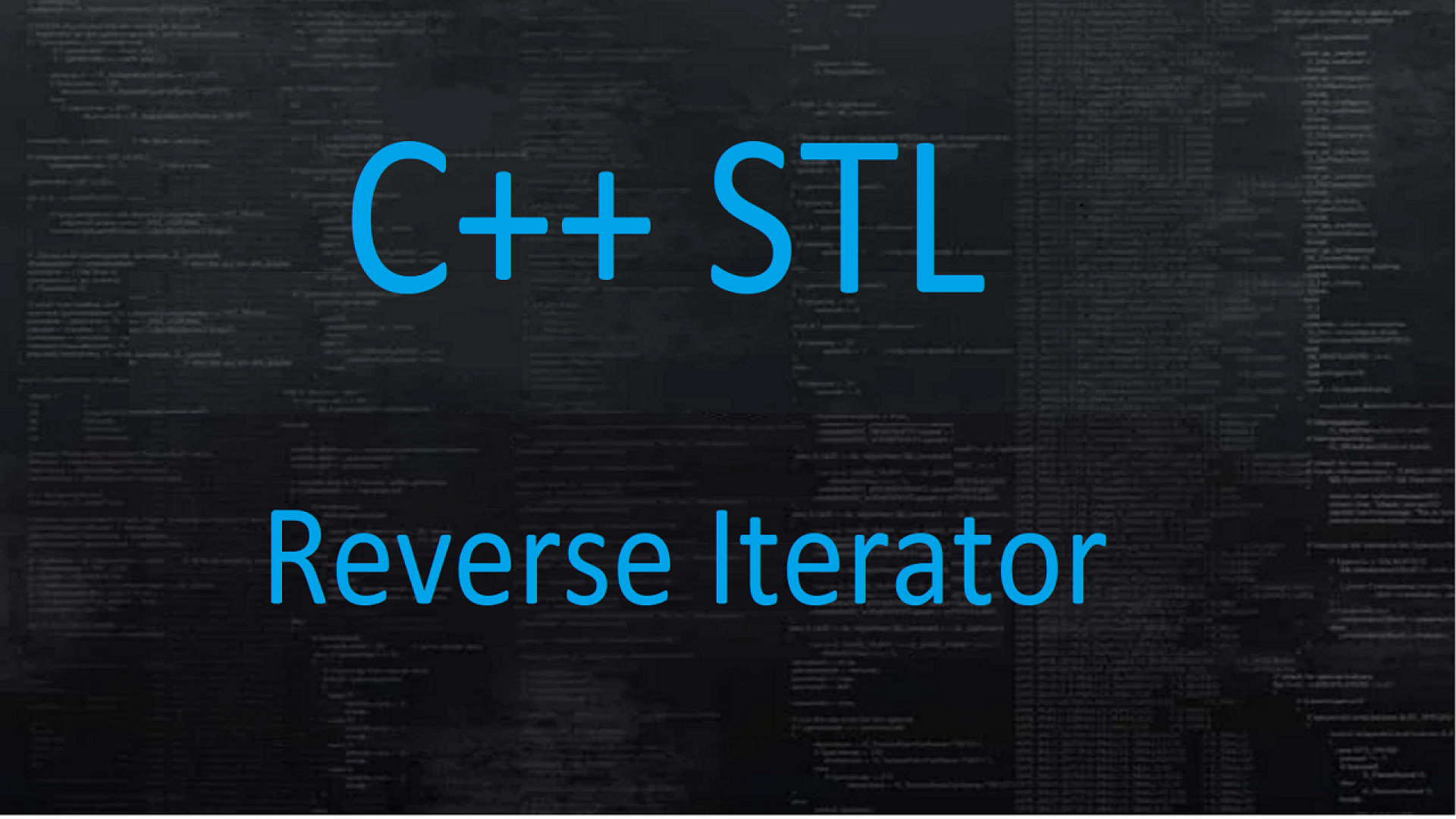 قسمتی از آموزش - STL- reverse iterator