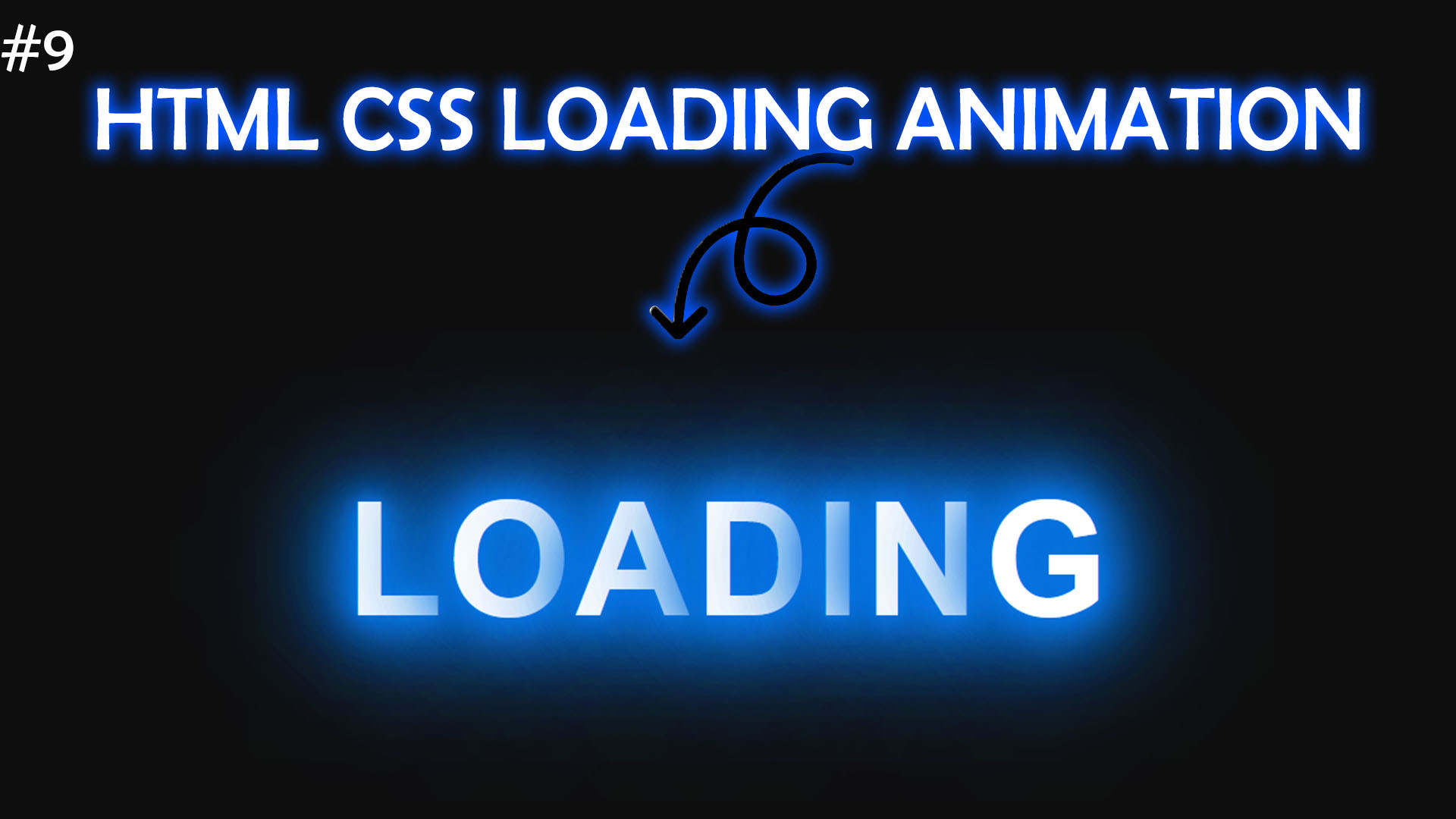 آموزش html css آموزش لودینگ همراه با انیمیشن