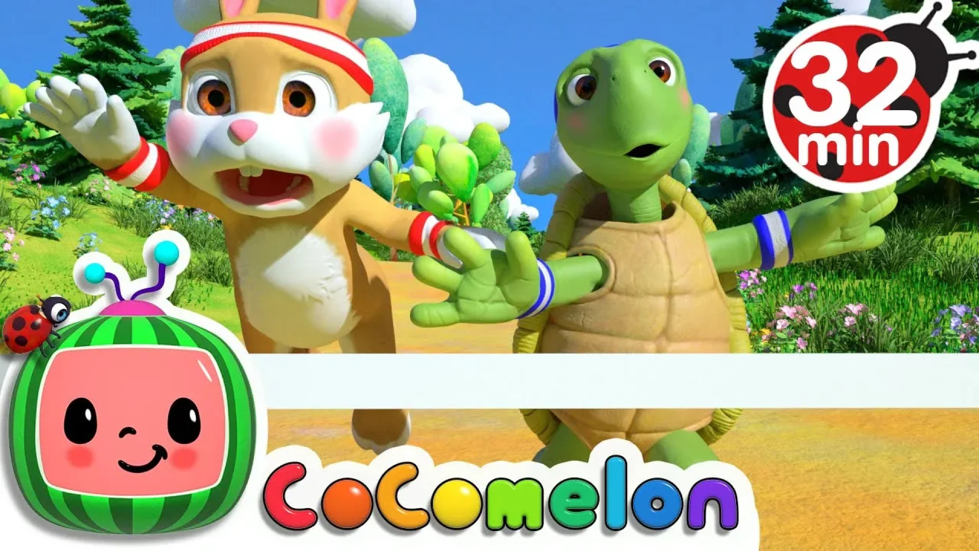 The Tortoise and the Hare More Nursery Rhymes Kids Songs CoComelon