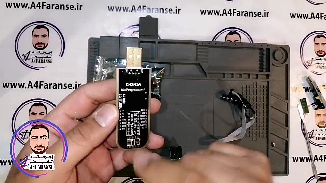 19_آموزش کار با پروگرامر CH341