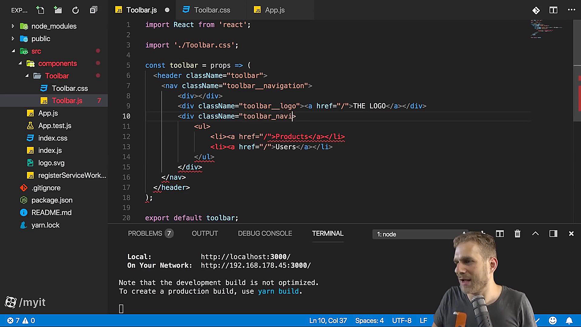 ReactJS-Build-a-Responsive-Navigation-Bar-u0026-Side-Drawer-Tutorial