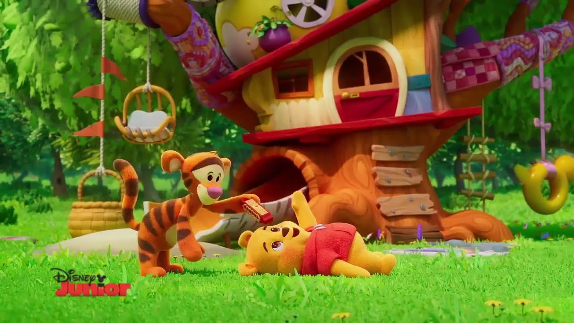 Playdate with Winnie The Pooh Tigger and the Harmonica EXCLUSIVE CLIP