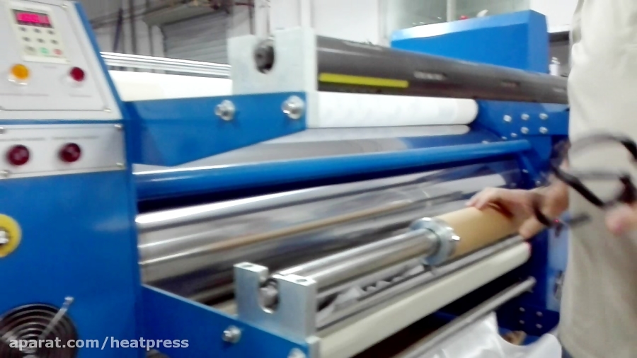 ملزومات چاپ حرلرتی دستگاه کلندر / کلندر چاپ پارچه
