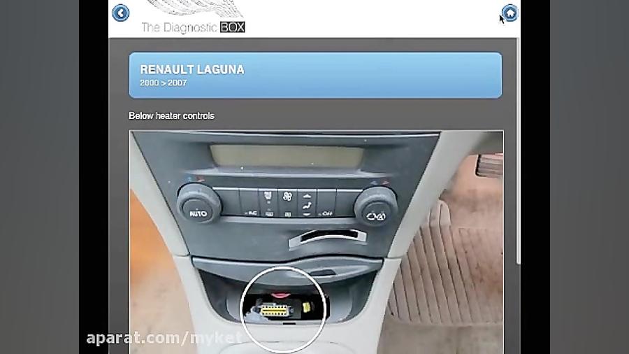 Wiki OBD Diagnostic Socket Locator