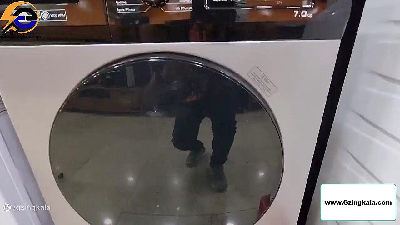 ماشین لباسشویی ایکس ویژن ۷ کیلویی مدل TG72-BS/BW