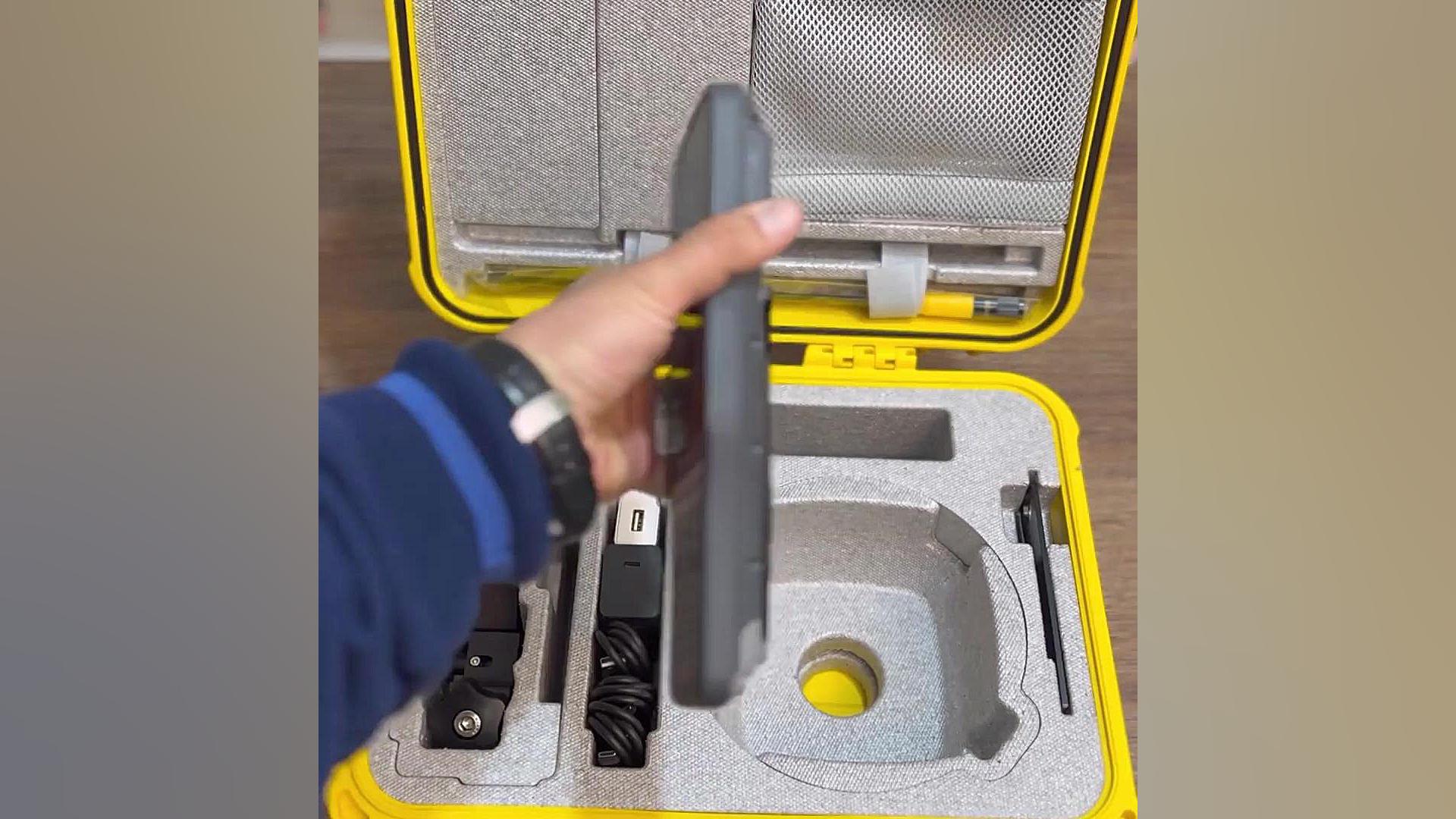 جعبه گشایی جی پی اس نقشه برداری سندینگ Sanding Shikra T7 Plus