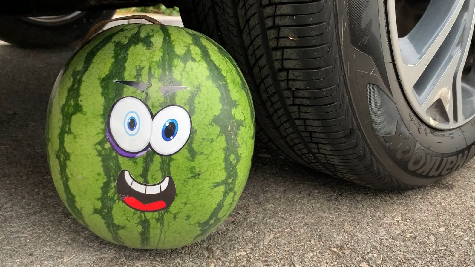 Experiment Car vs Watermelon Doodles | Crushing Crunchy Soft Things by ...