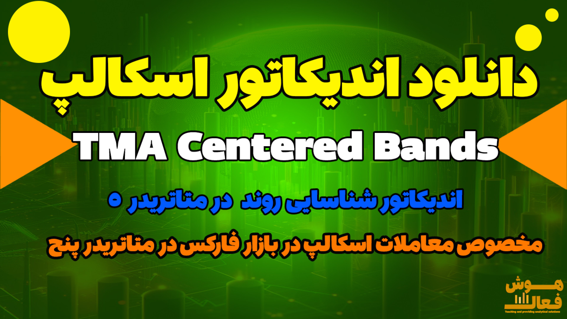 آموزش و دانلود رایگان اندیکاتور اسکالپ TMA Centered Bands مخصوص فارکس MT5