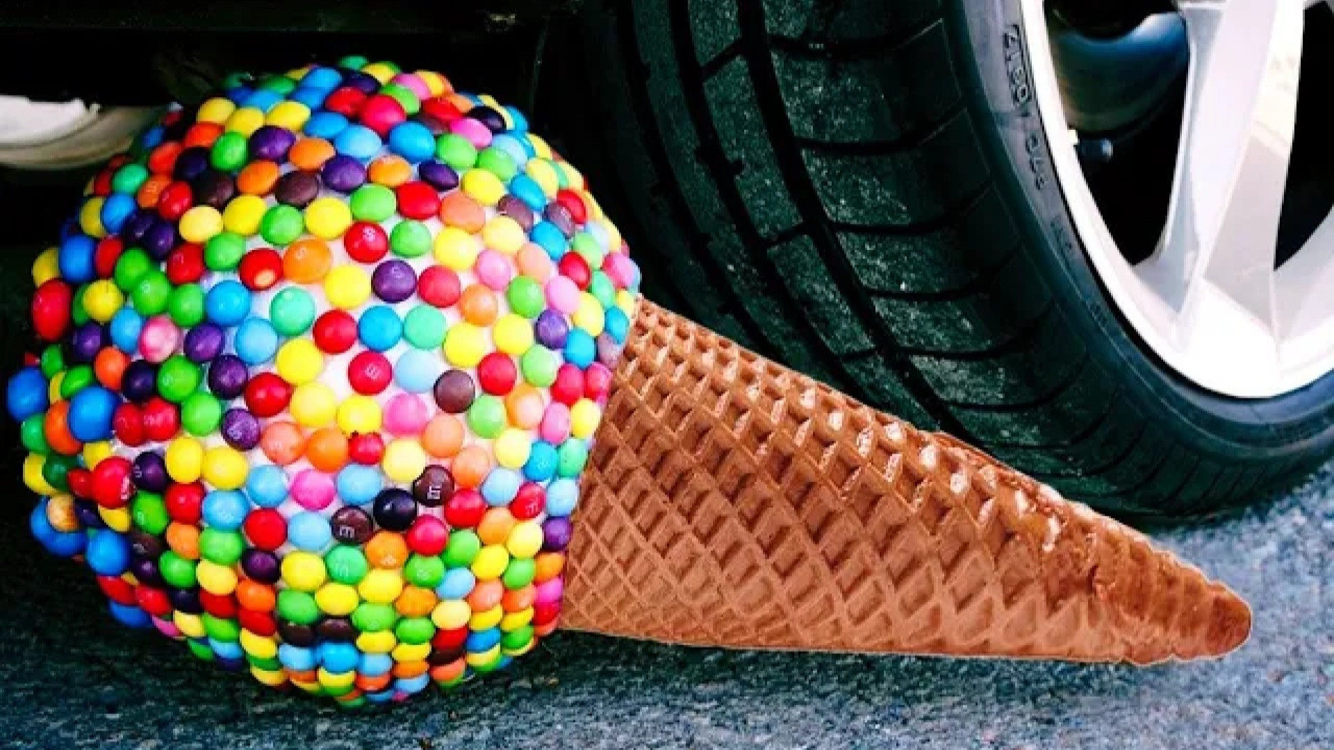 Crunchy Soft Things vs Car | Running Over Stuff With Car | Amazing Experime