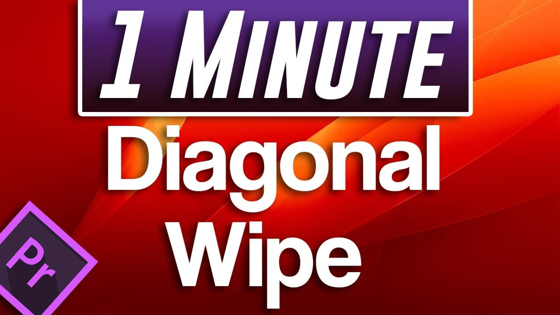 اضافه کردن ترنزیشن Diagonal Wipe | پریمیر