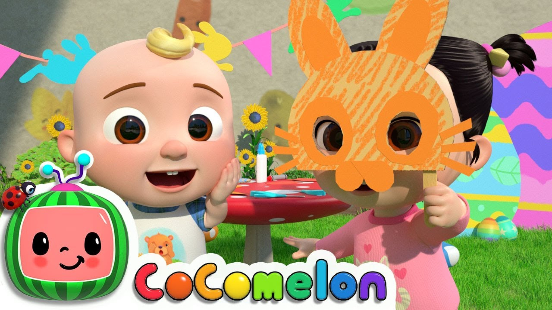 Easter Masks Song | CoComelon Nursery Rhymes Kids Songs