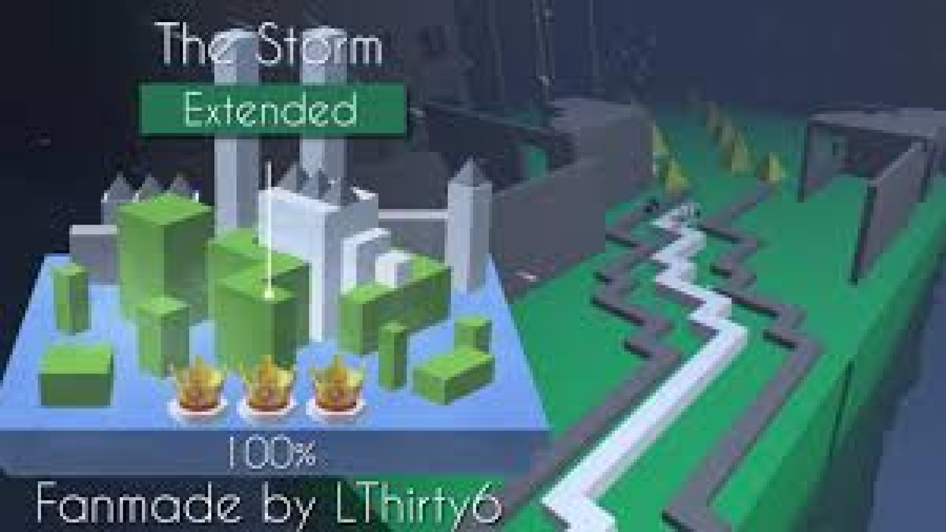 مرحله the storm ( طوفان ) dancing line ( خط رقص )