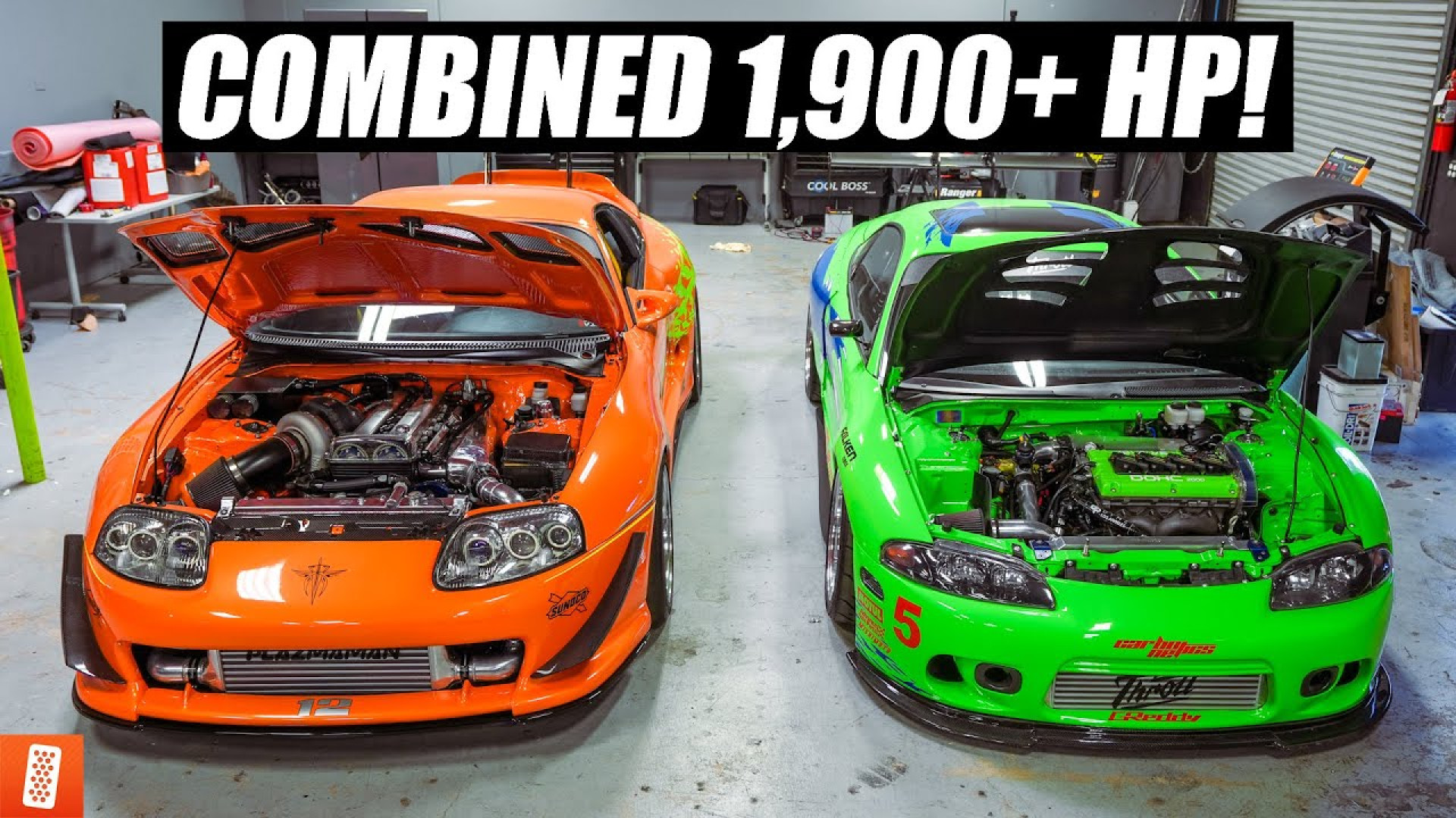 میتسوبیشی اکلیپس و تویوتا سوپرا پل واکر