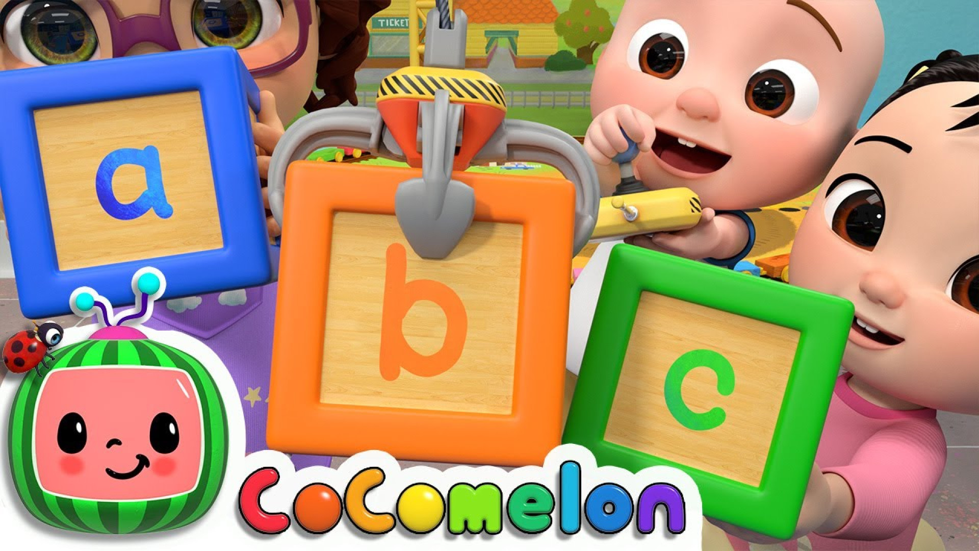 ABC Song with Building Blocks | CoComelon Nursery Rhymes Kids Songs