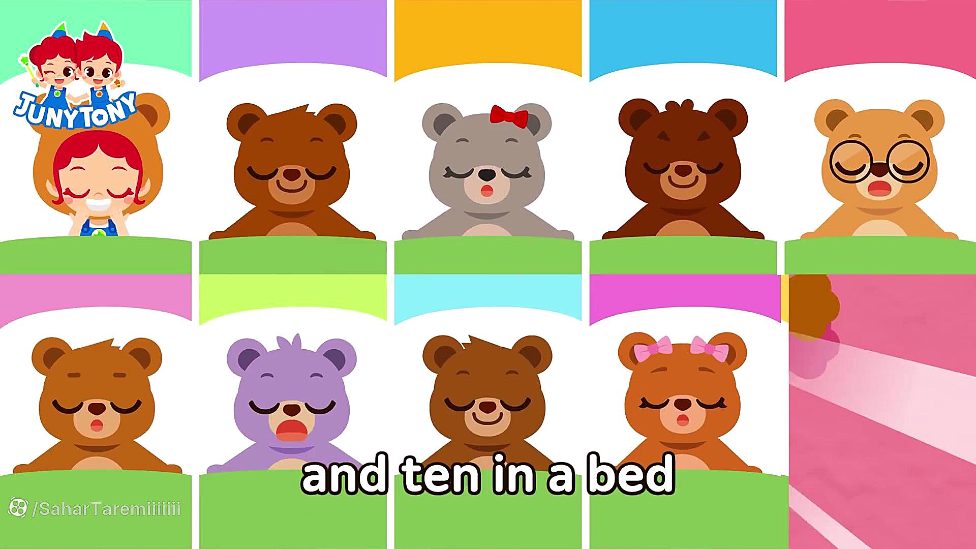 Ten in a Bed | Roll Over Roll Over Song