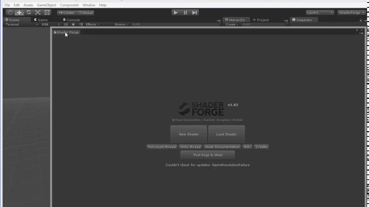Lesson01-Material Editor Unity Engine ShaderForge